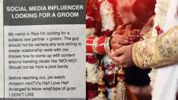 'Reel Partner Wanted': Influencer's Matrimonial Ad Goes Viral, Gets Hilarious Responses ...
