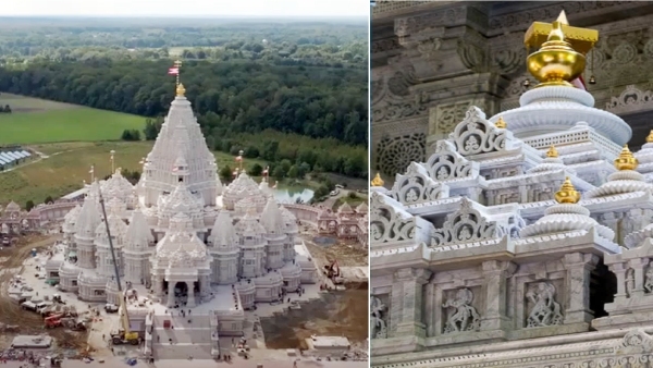 Largest Hindu Temple Inaugurated In New Jersey, Open To People From ...