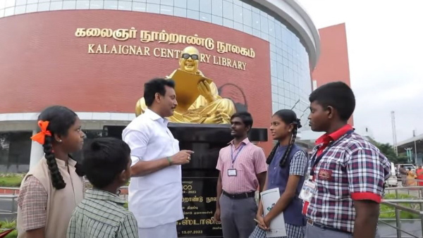 2.5 lakh visitors in just 100 days, Kalaignar centenary library’s feat ...