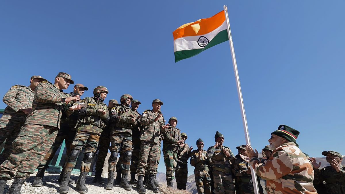 India Safe As Long As Its Brave Soldiers Stand Guard At borders: PM To ...