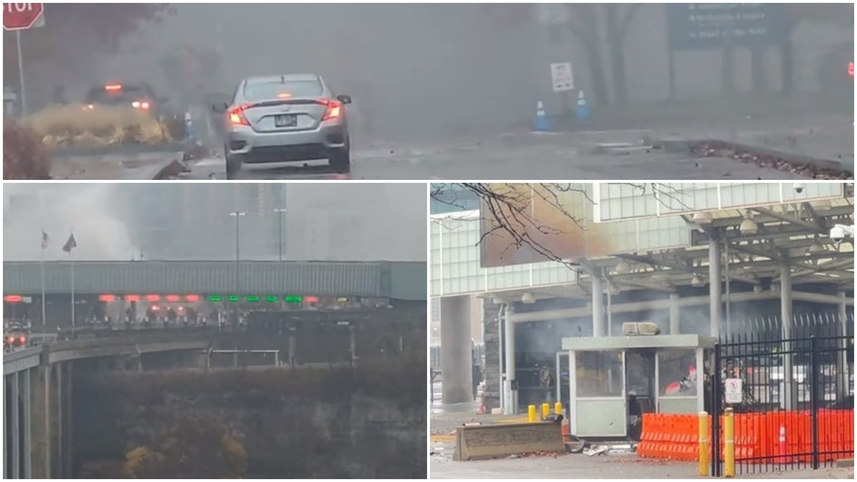 US-Canada Border Closed After Vehicle Explosion On Bridge, FBI Reacts ...