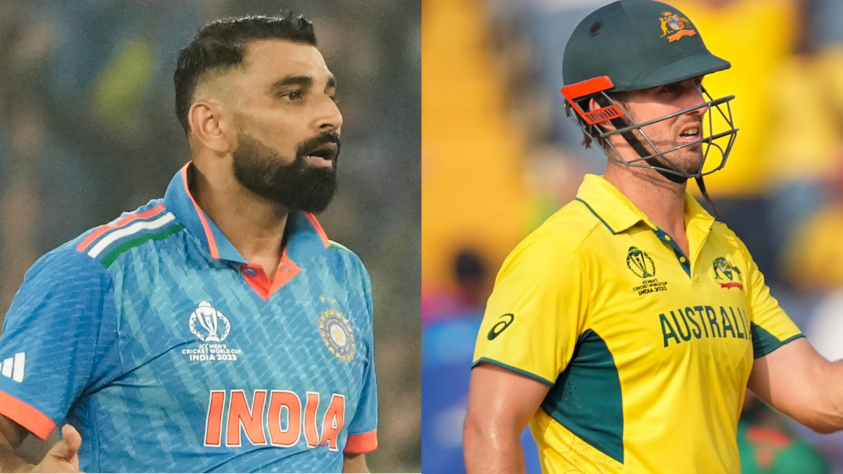 Mohammed Shami Slams Mitchell Marsh For Keeping Feet On World Cup ...