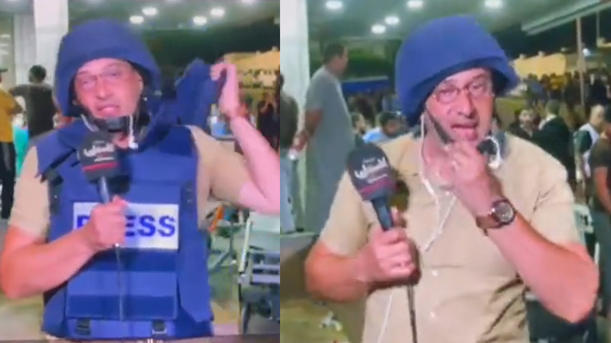TV Reporter Breaks Down, Rips Off Press Vest While Reporting On ...