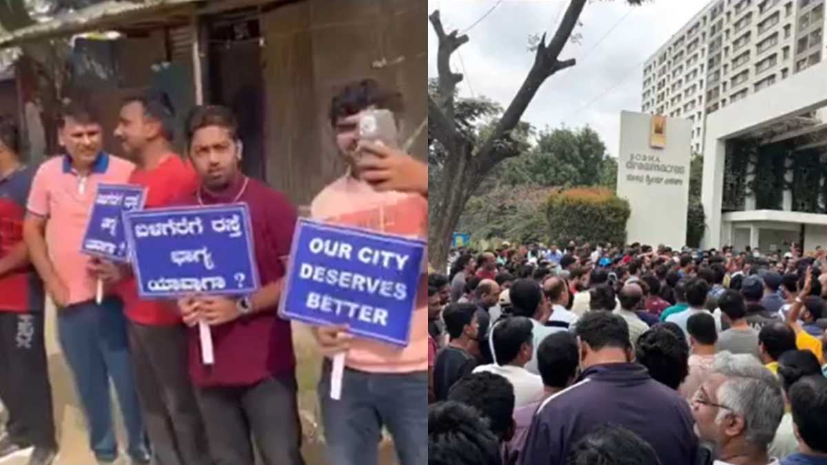 Bengaluru Residents Demand Action On Wider Roads, Quality Roads In ...