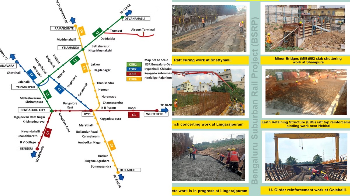Bengaluru Suburban Rail Project Corridor 2 Steams Ahead Towards Completion - Oneindia News