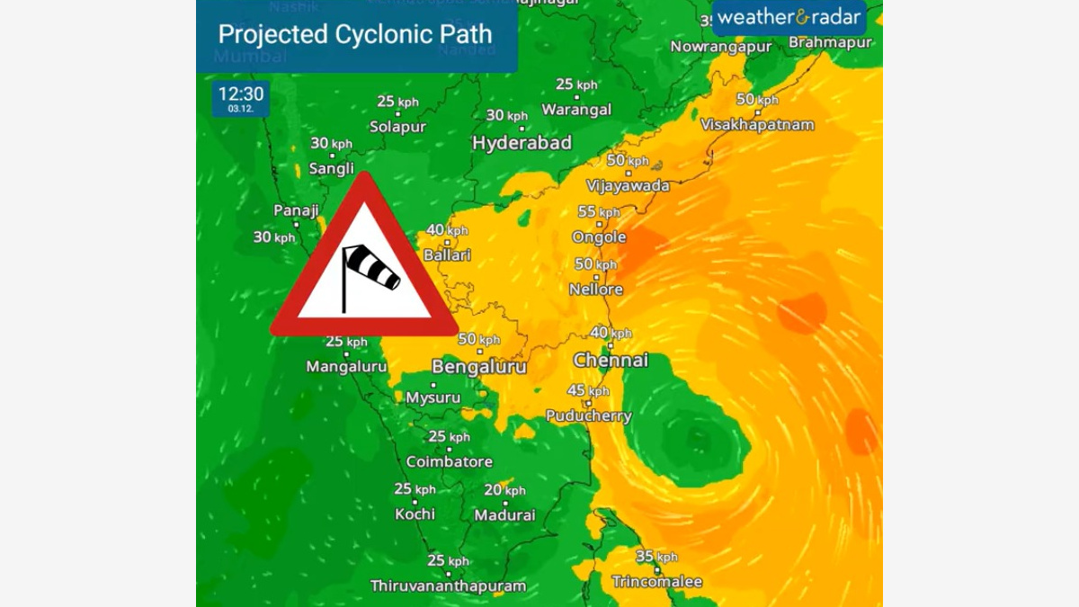 Cyclone Michaung Live Tracking: How To Get Real Time Updates? Track Its ...