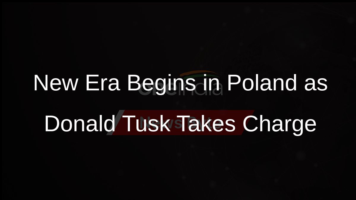 Donald Tusk Sworn in as Polands New Prime Minister - Oneindia News