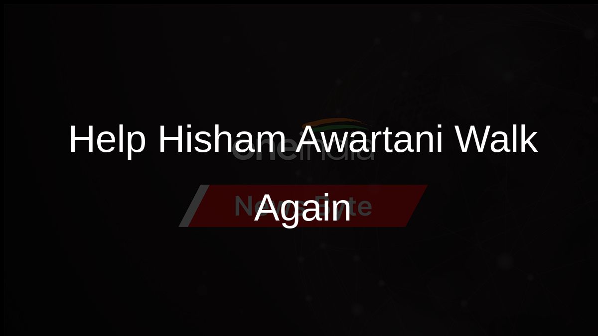 Help Support Hisham Awartanis Recovery - Oneindia News Help Support Hisham Awartanis Recovery - Oneindia News