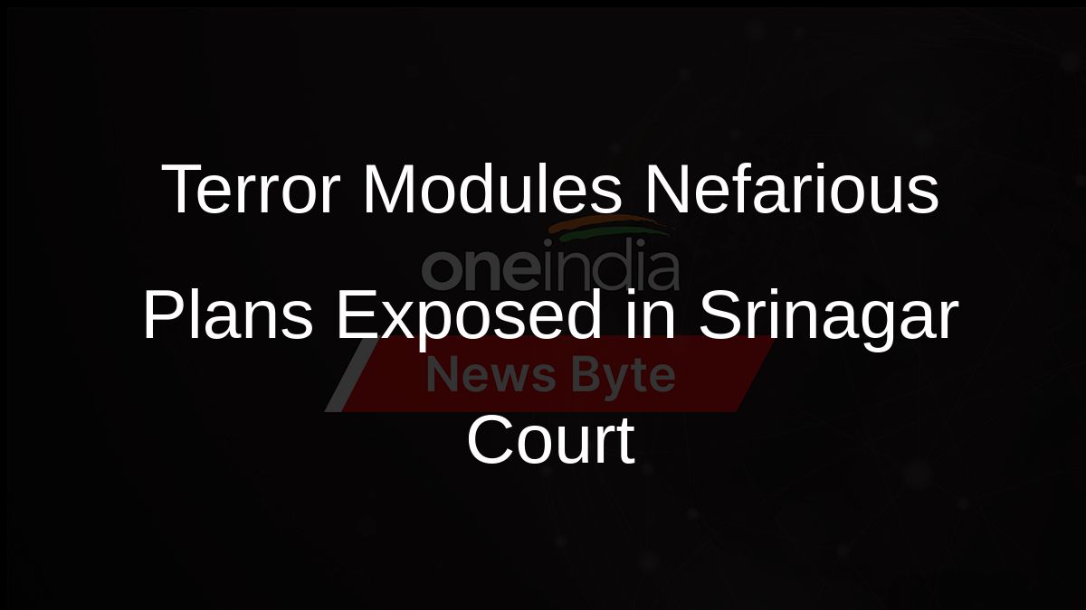 Jaish-e-Muhammad Terror Module Charge-sheeted in Srinagar Court ...