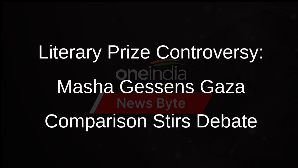 Russian-American Writer Masha Gessen Receives German Literary Prize ...
