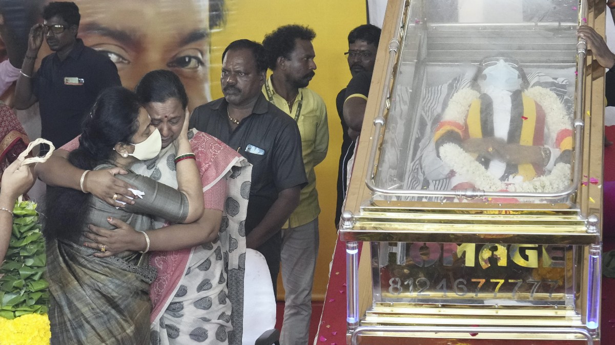 Vijayakanth Funeral: Thousands Gather To Bid Farewell To Beloved ...