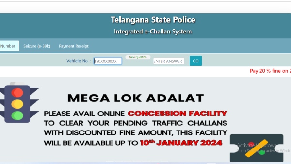 Steps To Pay TS E-challan Online, Read Details - Oneindia News