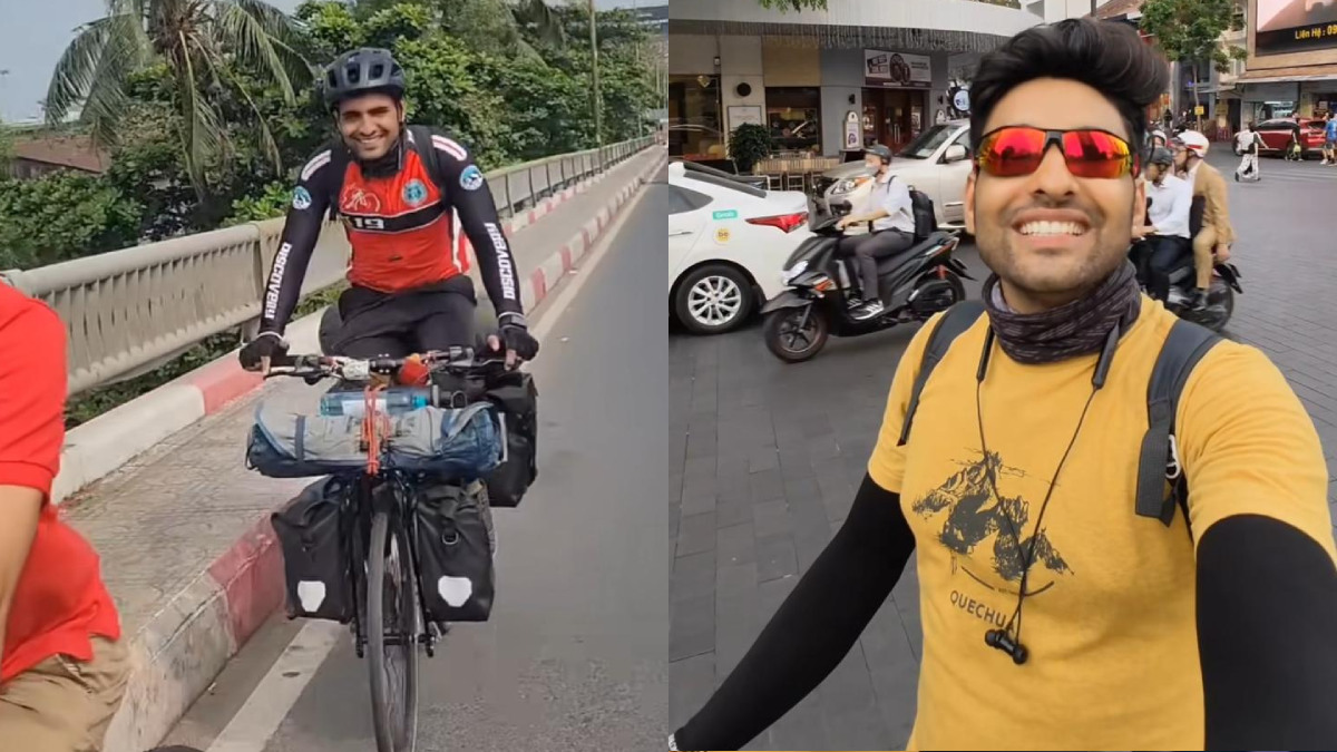 Watch: Indian Cyclist Captures Diversity From India To Australia ...