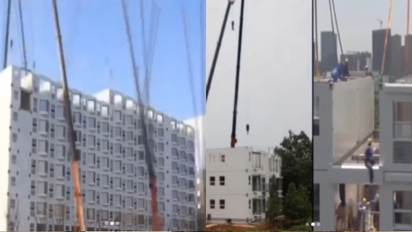 China Builds In A Blink: 10-Storey Building Constructed In Just 24 ...