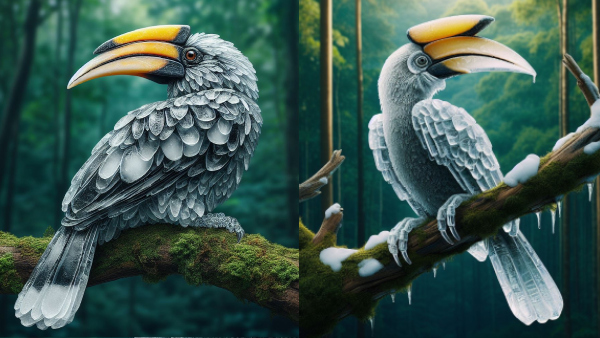 Reimagined: What If A Bird's Body Resembles An Ice Cube - Oneindia News