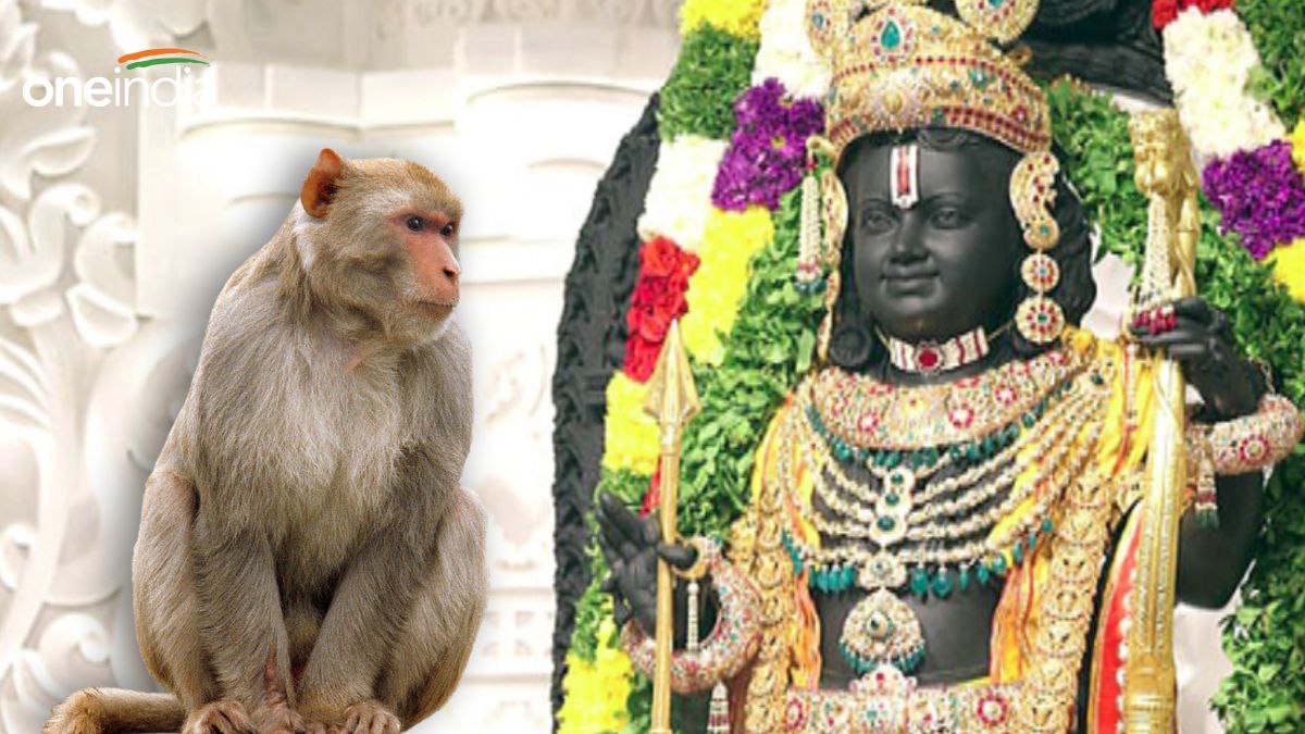 Iconic Monkey Image From 1990 Ram Mandir Movement Resurfaces | Ayodhya ...