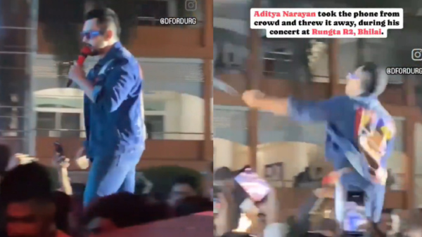 Caught On Camera: Angry Aditya Narayan Tosses Fan's Phone During ...