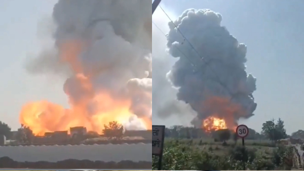Madhya Pradesh: Massive Explosion At A Cracker Factory Claims 6 Lives ...