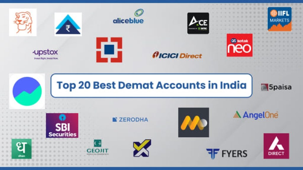 Top 20 Best Demat Accounts in India 2024 - Oneindia News