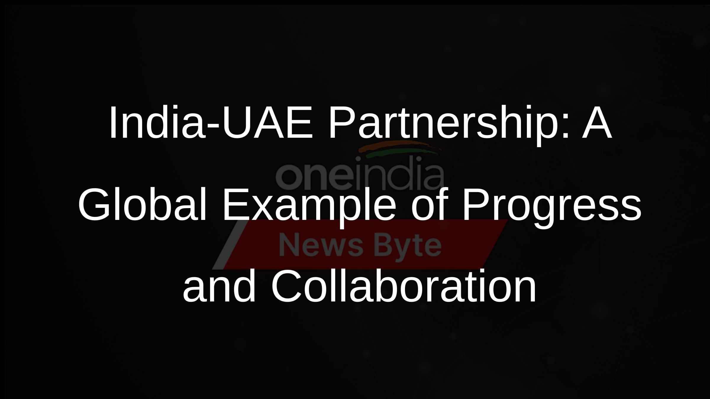 PM Modi Addresses Indian Community in Abu Dhabi, Highlights Strong ...