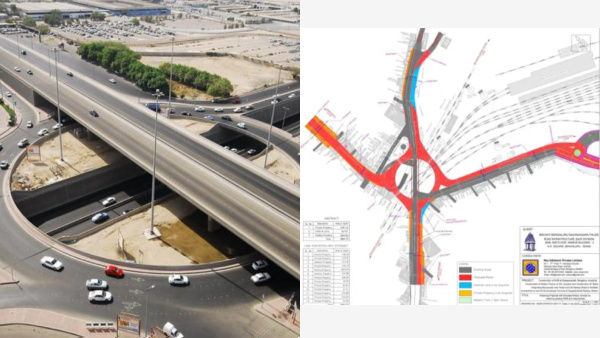 Bengaluru's IOC Junction To Get Relief: Elevated Rotary Flyover At MV ...