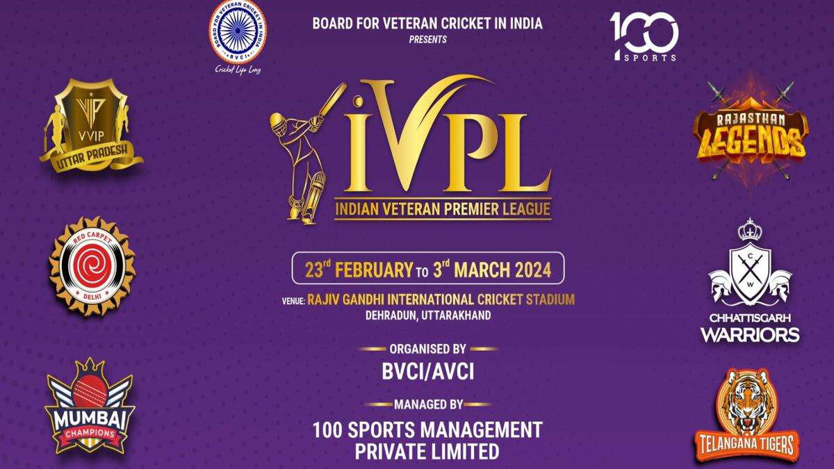 Indian Veteran Premier League (IVPL 2024) LIVE Match Schedule, Teams And When And Where To Watch ...