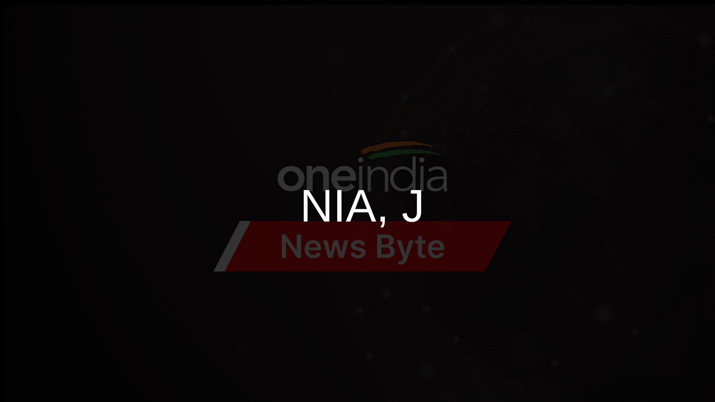 NIA DG Meets J&K Police Chief, Discusses Terror Activities - Oneindia News