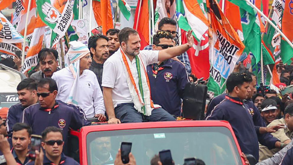 Rahul Gandhi Led 'Bharat Jodo Nyay Yatra' Enters Murshidabad District - Oneindia News