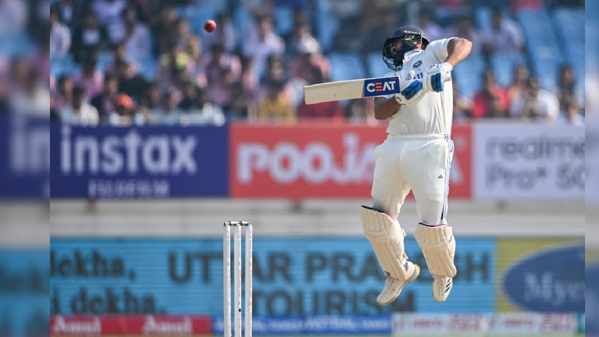 Mark Wood's Fiery Bouncer Hits Rohit Sharma Face-On, Video Goes Viral From India Vs England ...