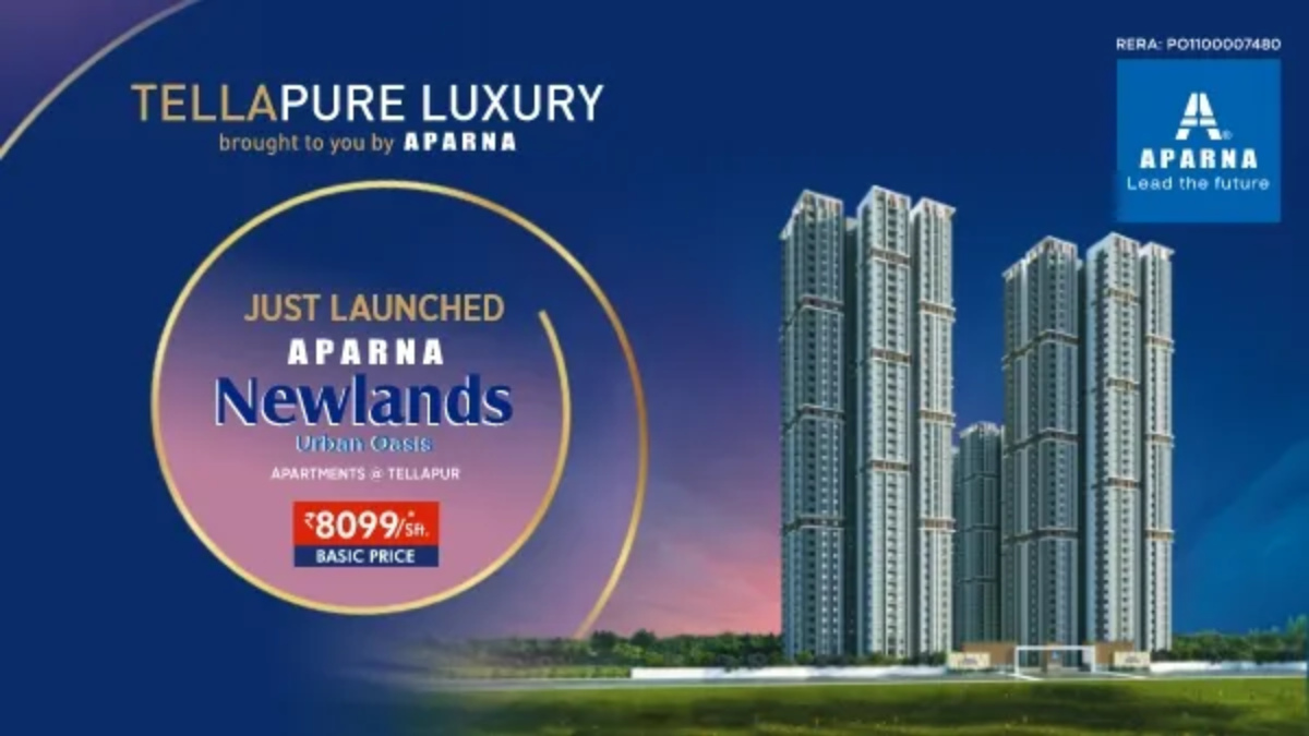 Experience Luxury Living: Aparna Newlands And Aparna Sarovar Towers ...