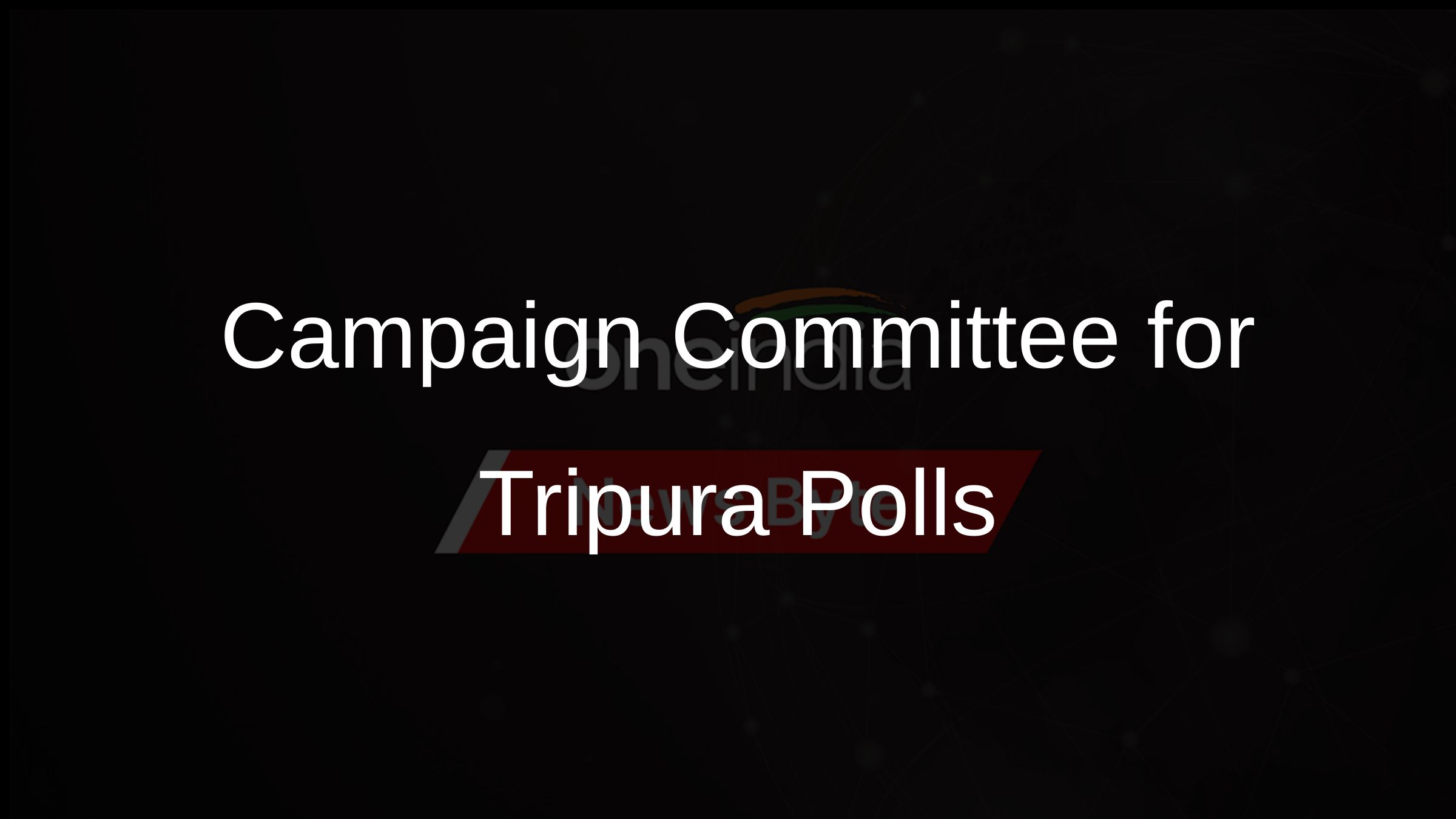 INDIA Bloc and Allies Form Campaign Committee for Tripura Elections ...