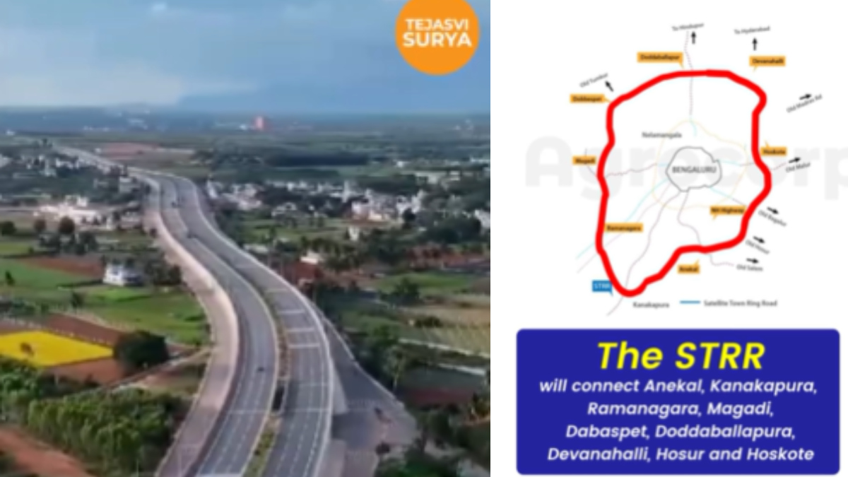 How Satellite Ring Road (STRR) Will Ease Traffic In Bengaluru? Watch ...