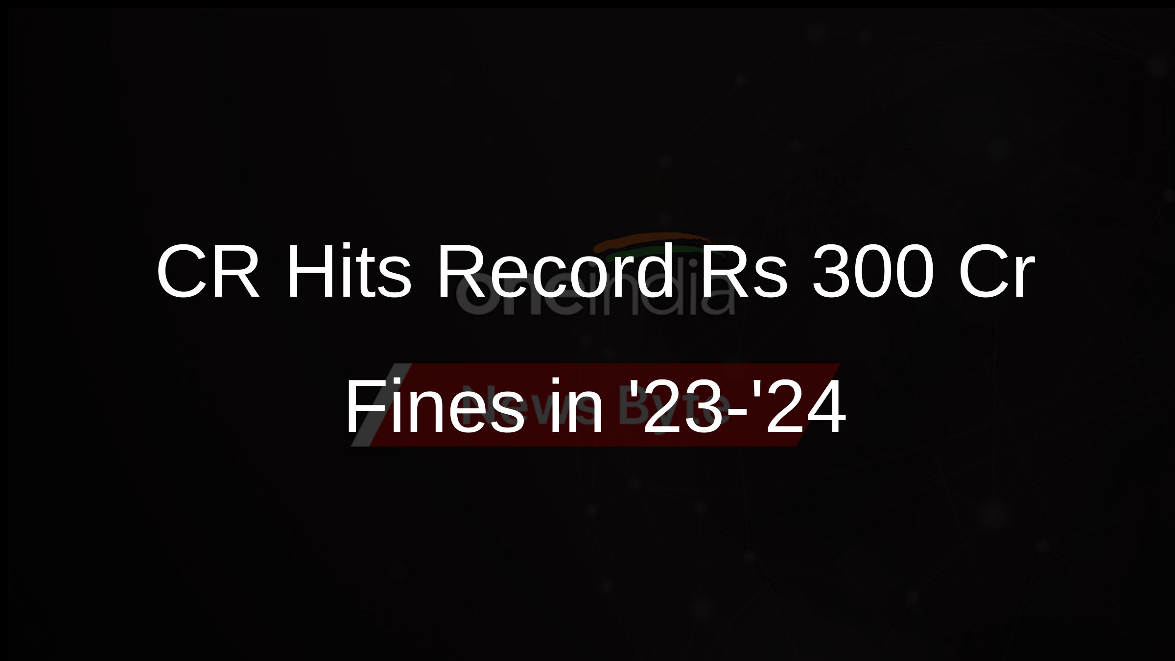 Central Railway Tops in Fines Revenue for 2023-24, Sets Record ...