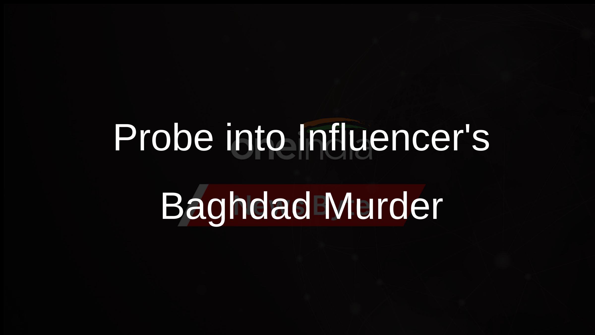 Iraq Launches Probe into Social Media Influencer's Murder in Baghdad ...