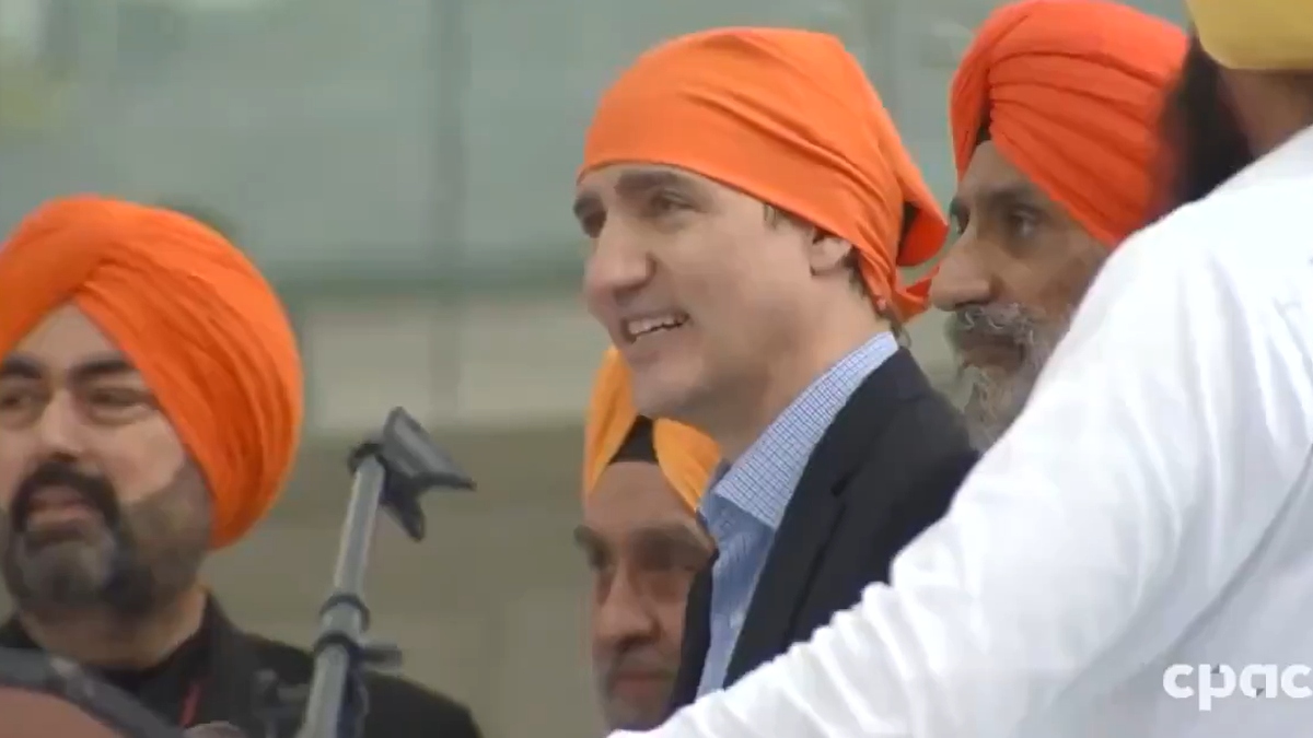 Pro-Khalistan Slogans Raised In Front Of Canadian Prime Minister Justin ...