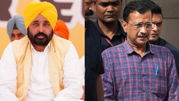 Punjab CM Bhagwant Mann Visits Kejriwal In Tihar Jail - Oneindia News