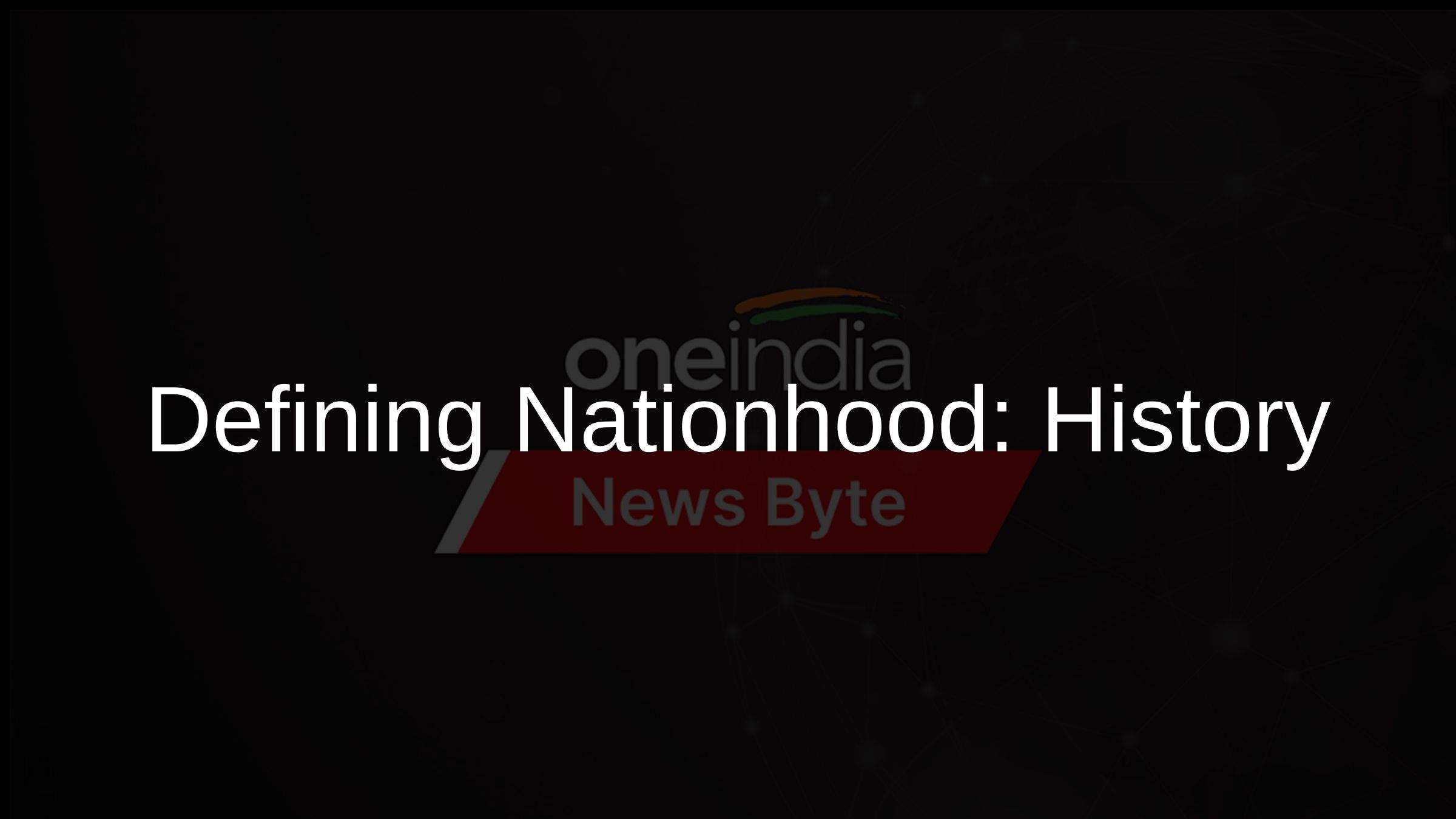 Nationhood Defined by Shared History and Vision, Says NSA Ajit Doval ...