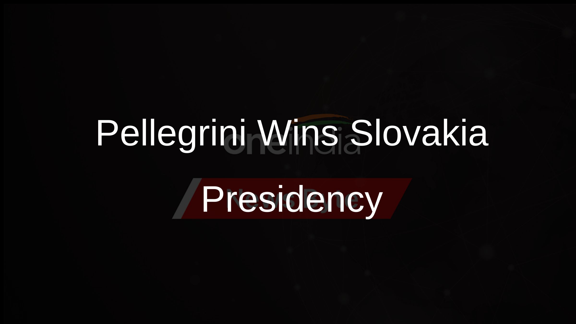 Peter Pellegrini Elected Slovakia's President, Succeeding Caputová ...