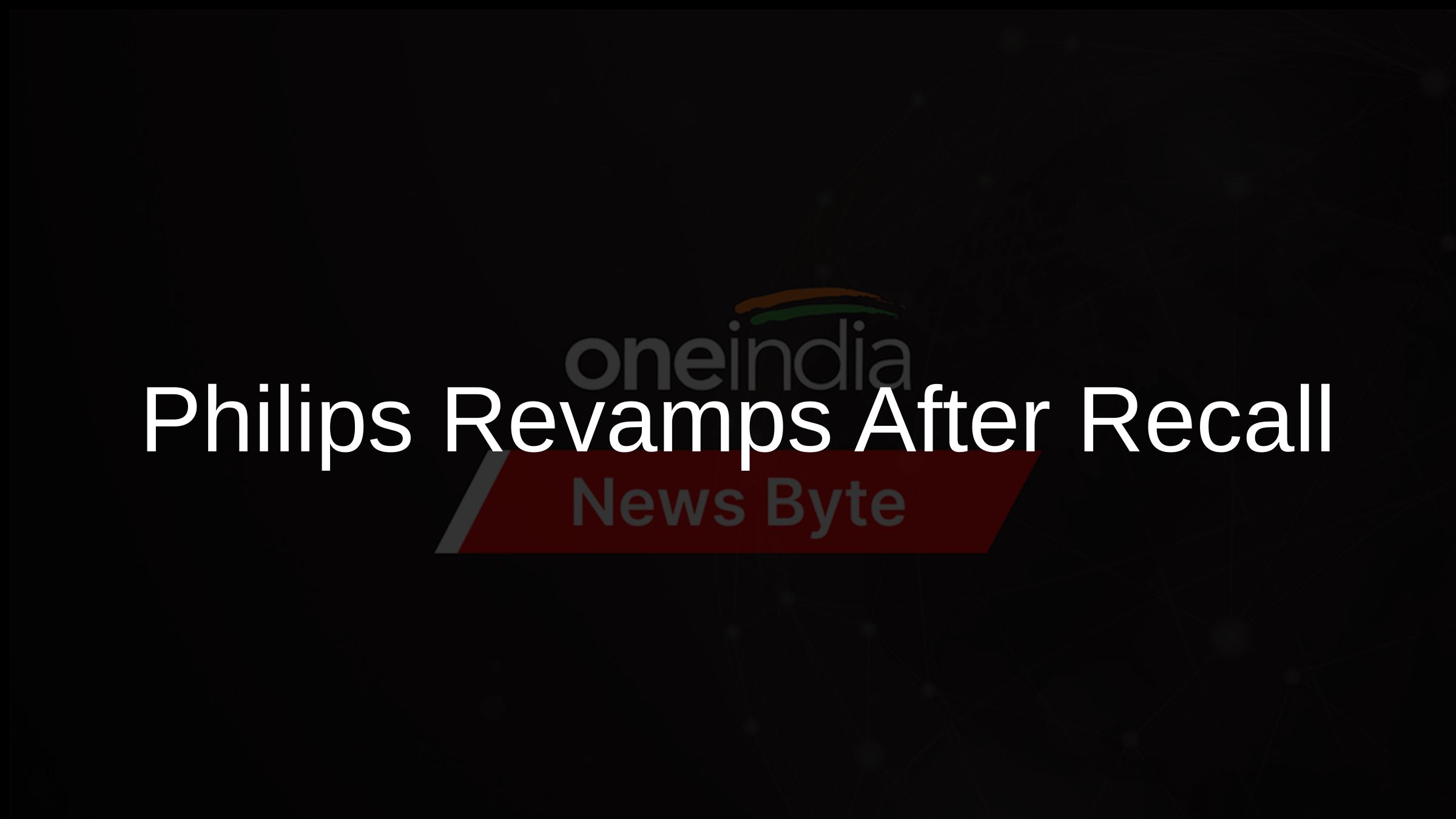 Philips to Overhaul Manufacturing After Sleep Apnea Machine Recall ...