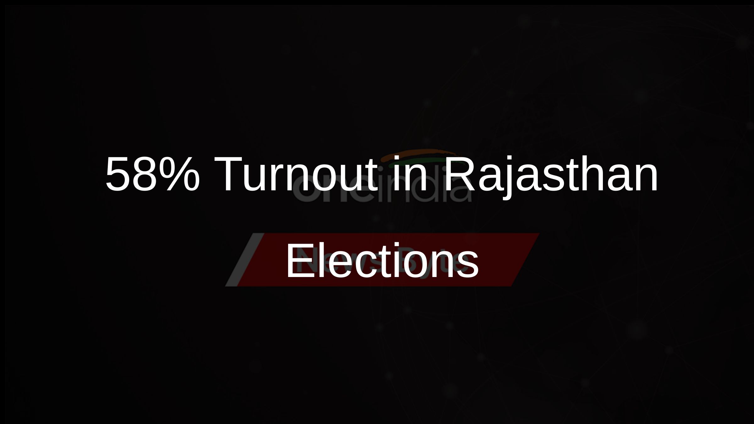 Rajasthan Sees 58% Voter Turnout in First Phase of Lok Sabha Elections - Oneindia News