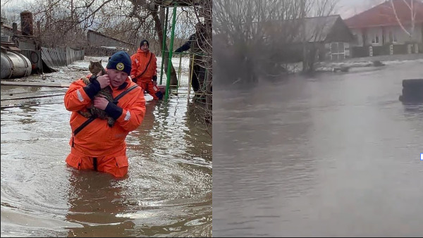 Russia's Urals Hit By Record Floods, Forcing Thousands To Evacuate ...