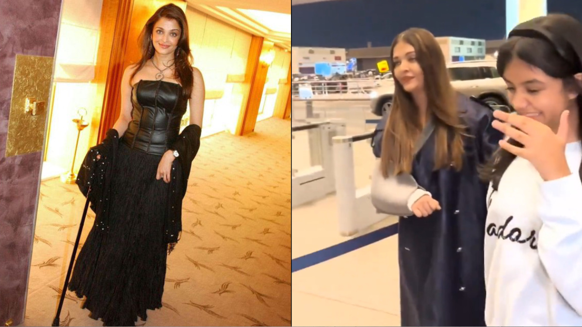 Aishwarya Rai Bachchan On Her Way To Cannes Festival With Injured Arm ...