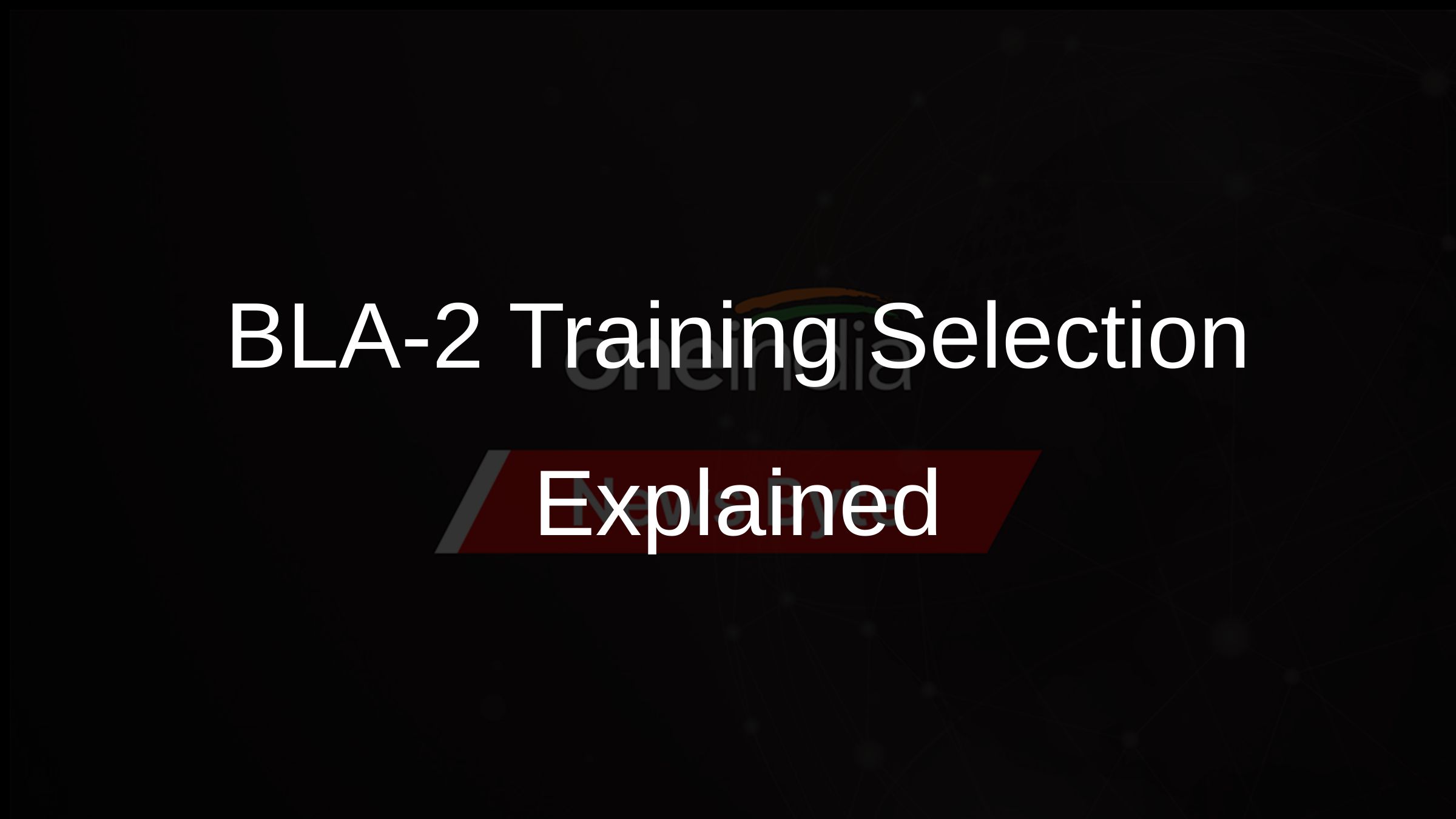 Congress Delhi Chief Details BLA-2 Training Selection Process ...