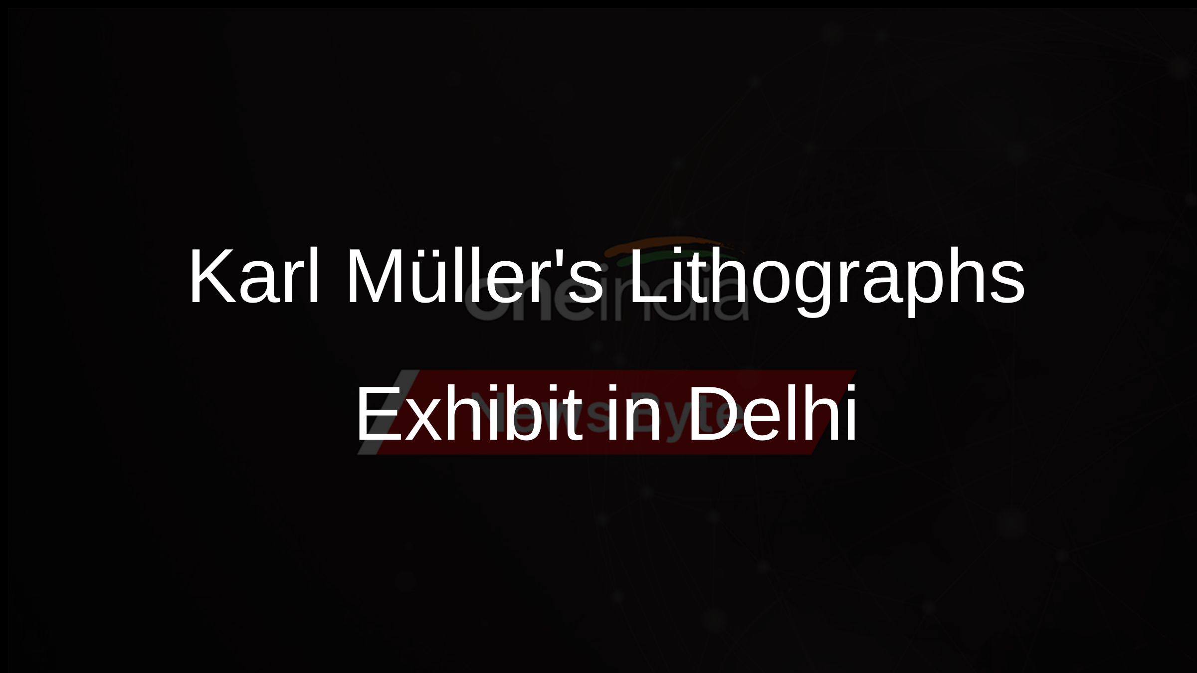 Karl Müller's Lithographs on Display in Delhi: A Glimpse into Ordinary ...