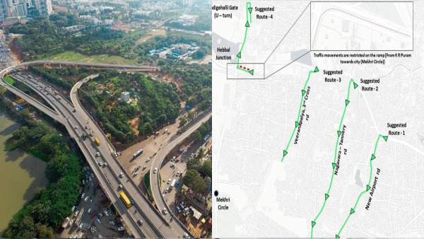 Hebbal Flyover Lane Construction: Two New Lanes To Come Up For KR Puram ...