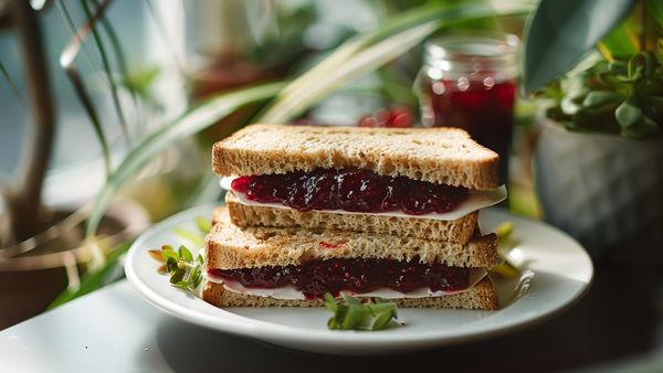 Quick And Easy Jam Sandwich Recipe That Is Perfect or Kids And Can Be ...