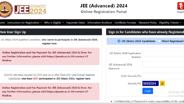 JEE Advanced Admit Card 2024 Out: Steps, Direct Link To Download JEE ...