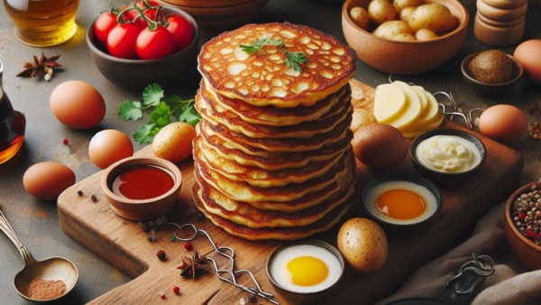 Easy Israeli Potato Pancakes (Latkes) Recipe That Is Perfect Side Dish ...