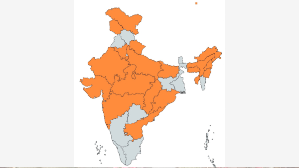 Saffron Map 2024: India's Political Map Updated After BJP Wins Odisha ...