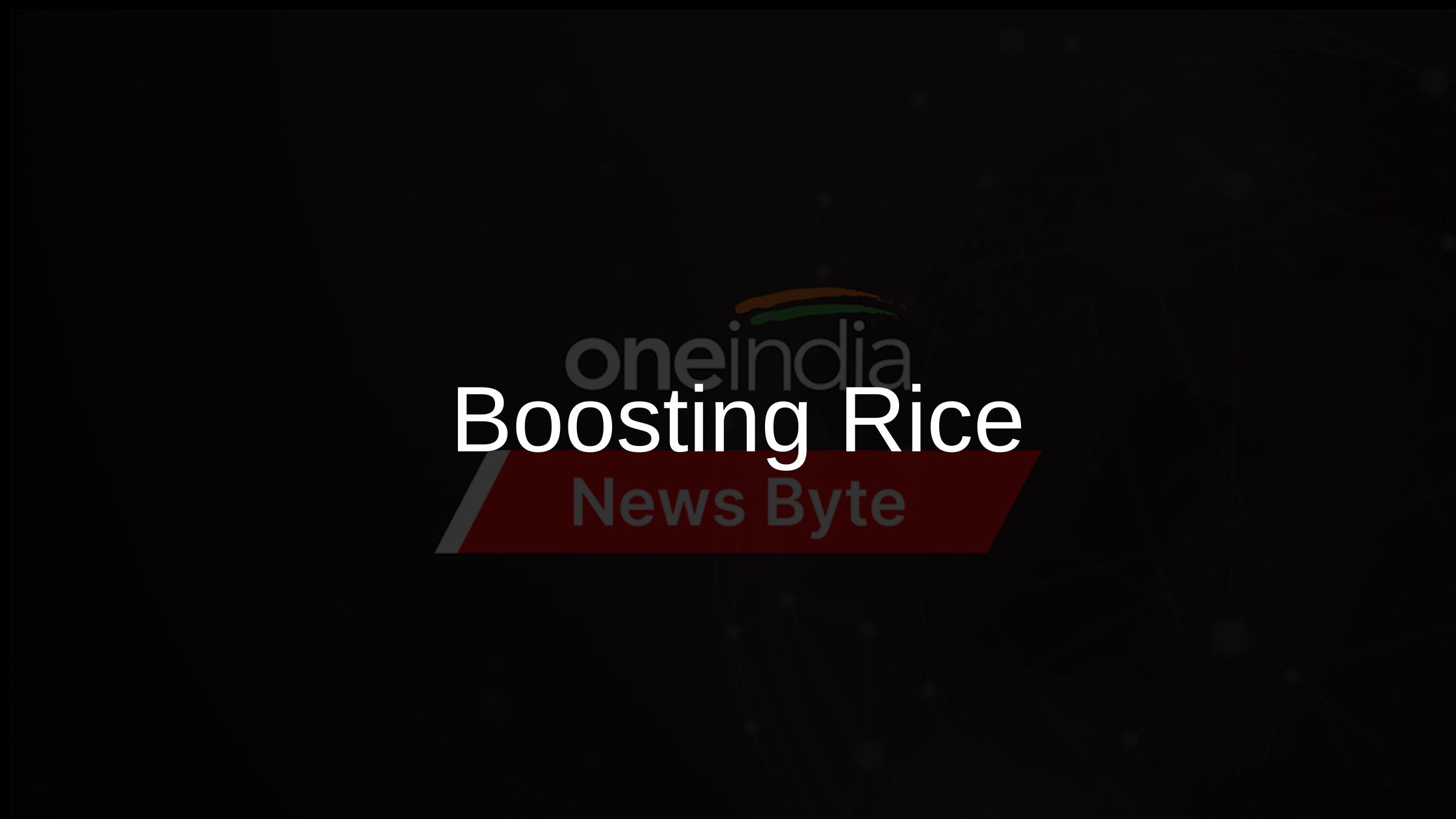 Chhattisgarh Aims to Boost Aromatic Rice and Crop Diversity, CM ...